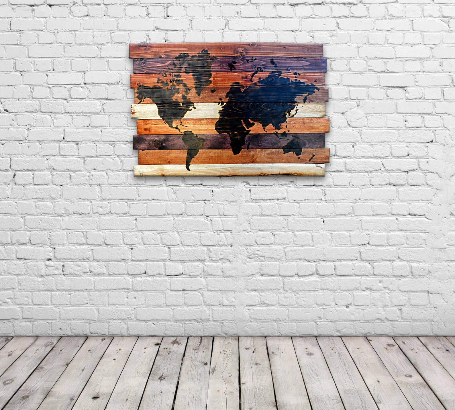 Large World Map Wood Burning Art Pyrography Art Contemporary - Etsy