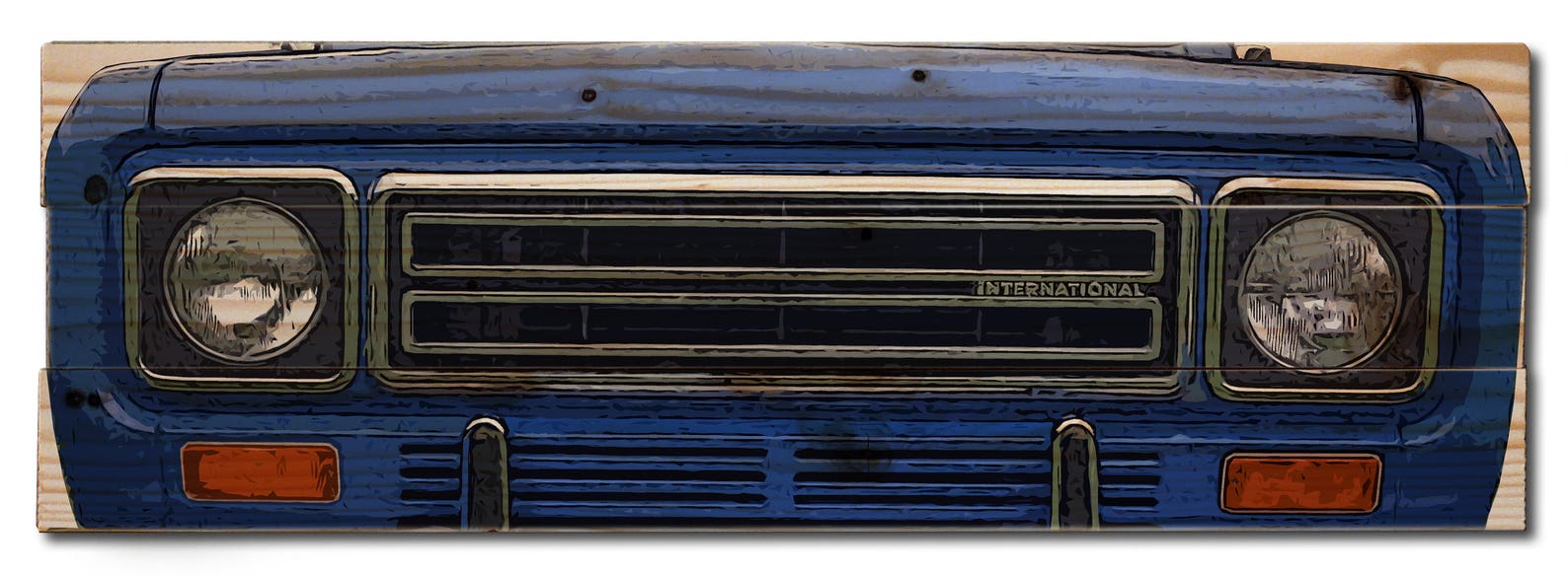 Large International Scout Wall Art on Solid Wood Boards - Etsy