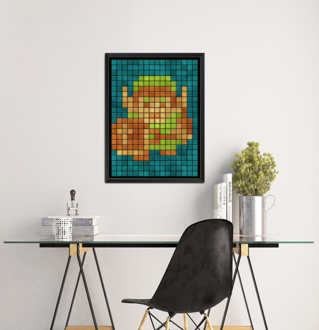 The Legend of Zelda "tile Mosaic" 18x24" Poster - Etsy