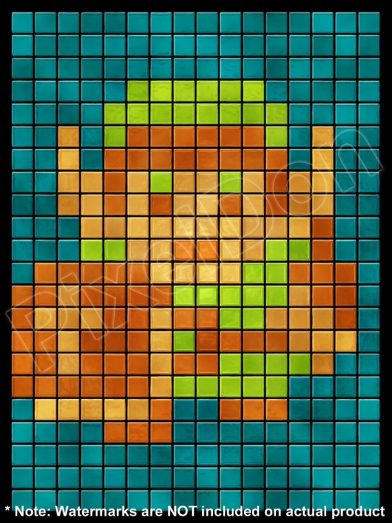 8 Bit Zelda Grid