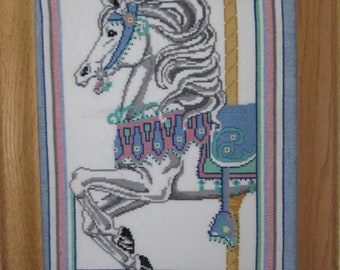 Carousel Horse II Cross Stitch Pattern Instant PDF Download Unique ...
