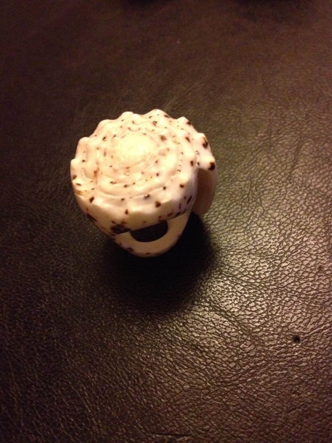 Natural Shell Ring!! Cocktail Statement Ring!! or Scarf Shawl Foulard ...