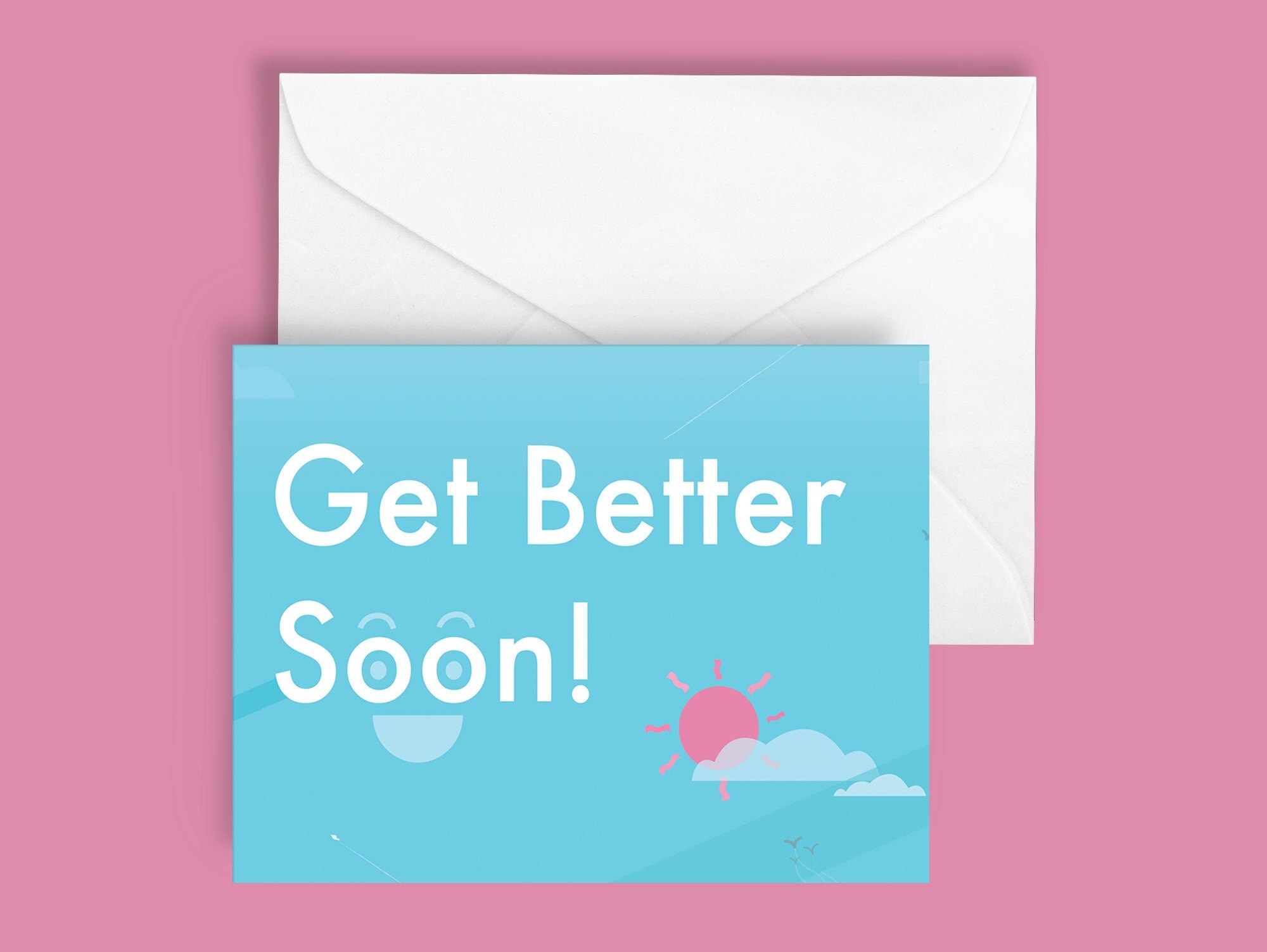 Get Better Soon Greetings Card With Envelope Get Better - Etsy UK