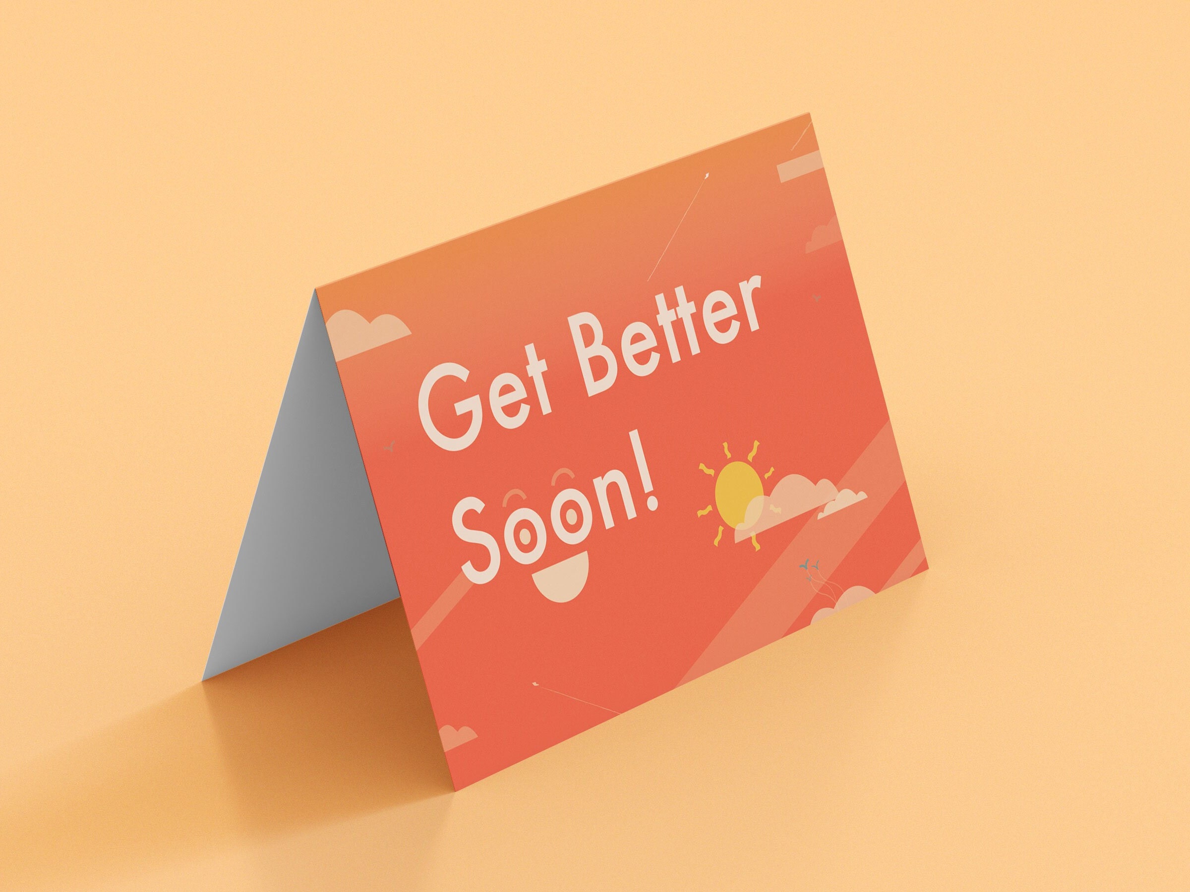 Get Better Soon Greetings Card With Envelope Get Better Card, Get Well ...