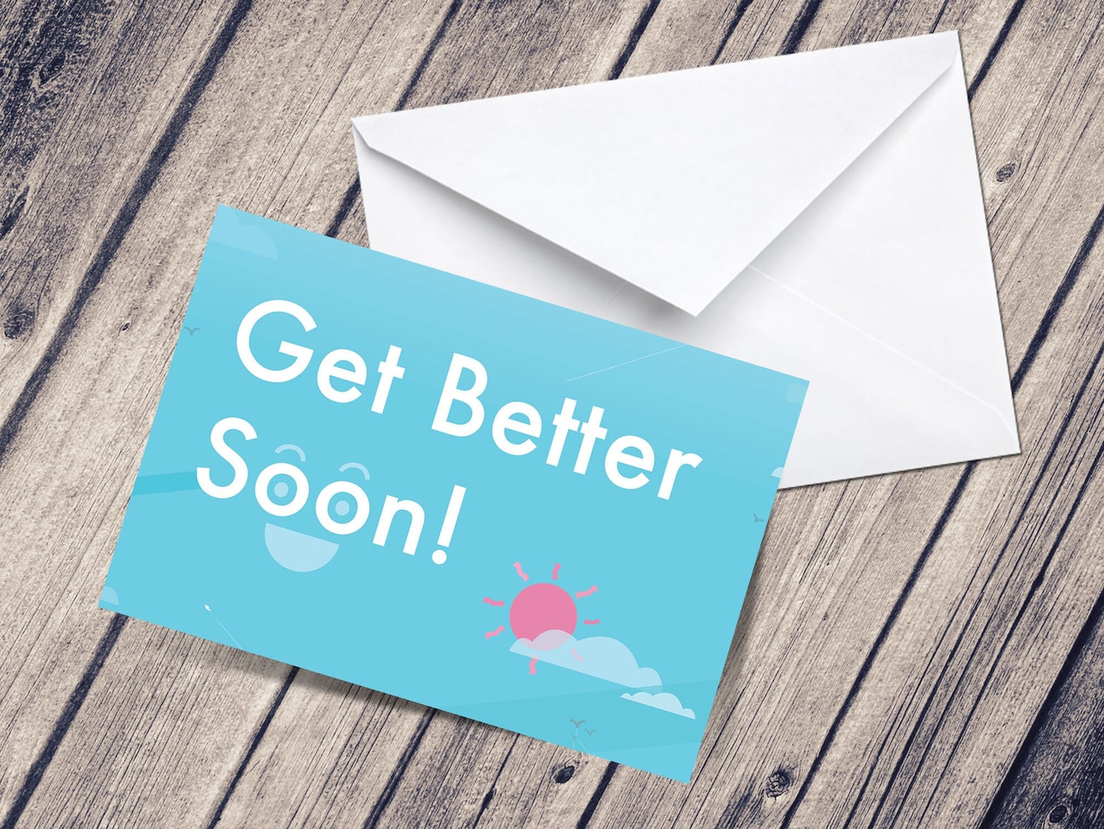 Get Better Soon Greetings Card With Envelope | Get Better Card, Get ...