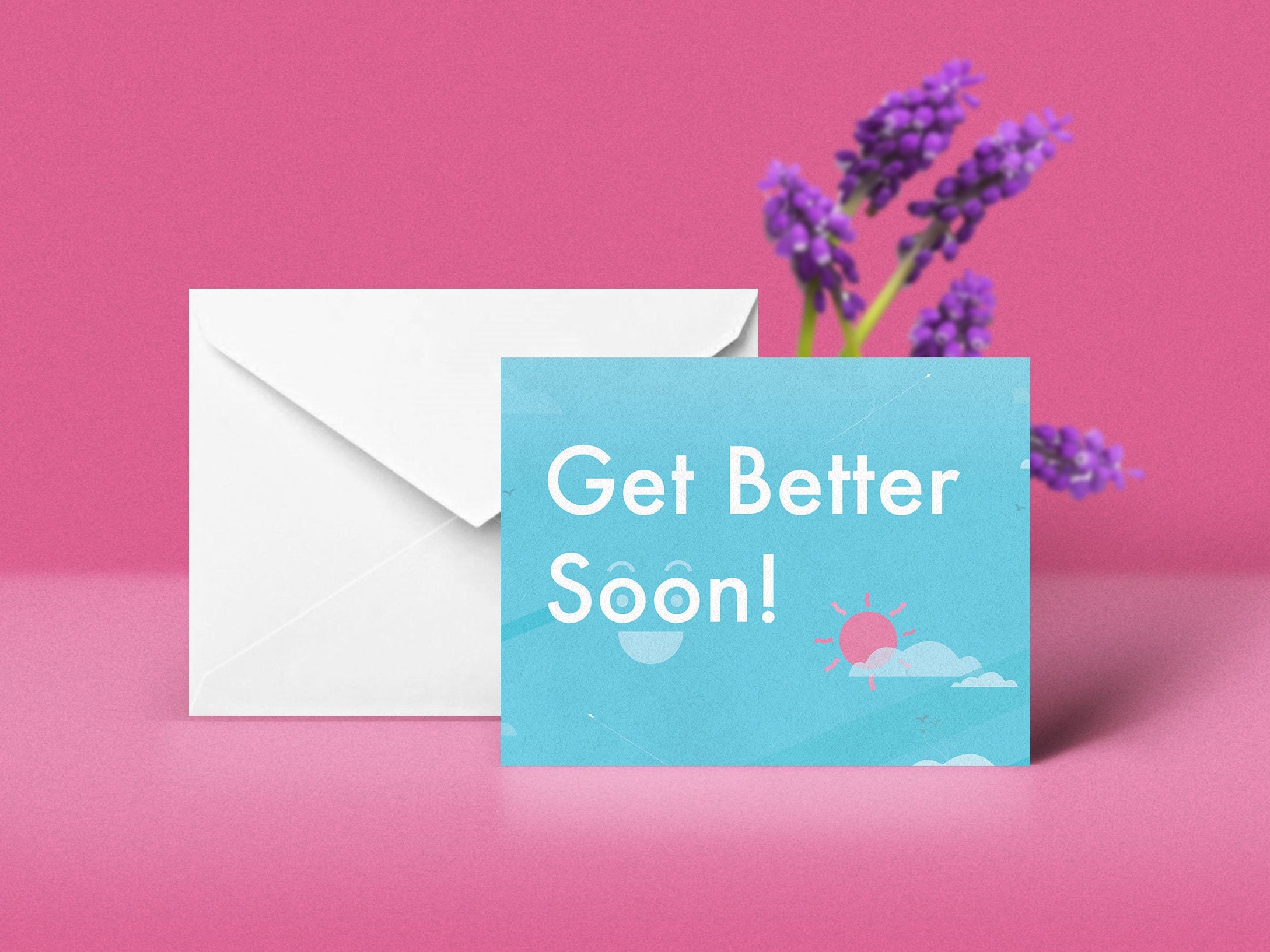 Get Better Soon Greetings Card With Envelope | Get Better Card, Get ...