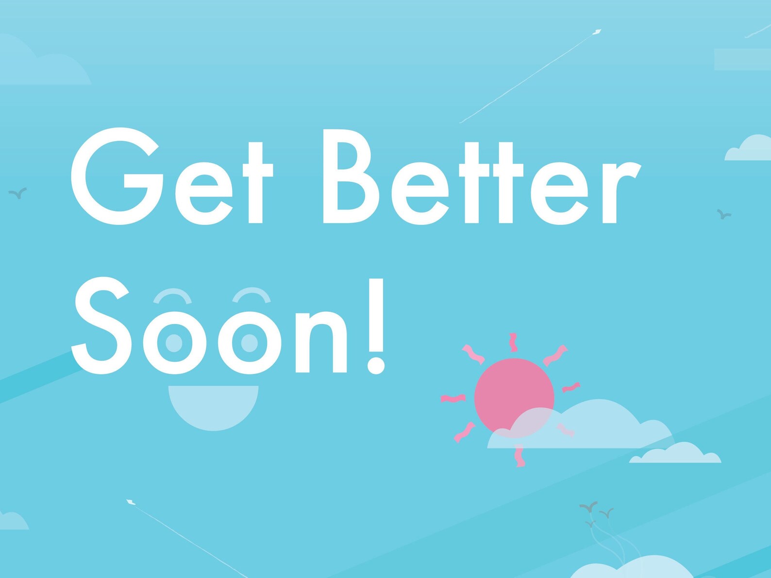 Get Better Soon Greetings Card With Envelope | Get Better Card, Get ...