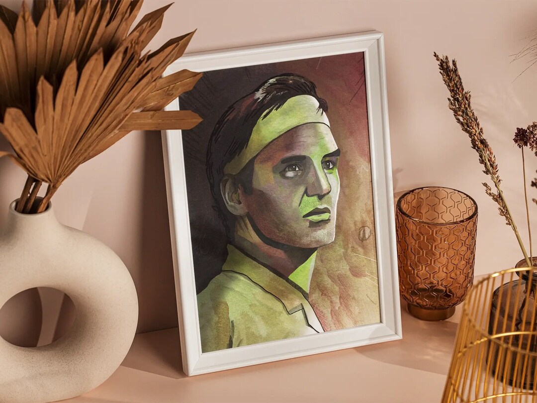 Roger Federer A4 Art Print | Tennis Portrait Art, Wimbledon ...
