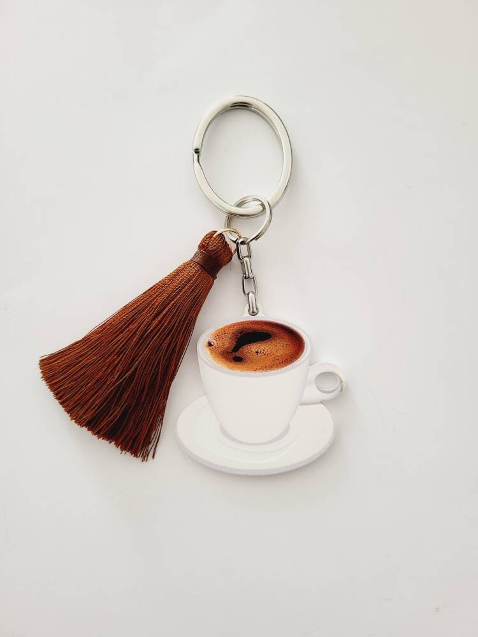 My Coffee Keyring - Etsy