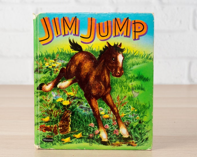 Jim Jump by Betty Ren Wright 1954 Whitman Tell-a-tale Book - Etsy