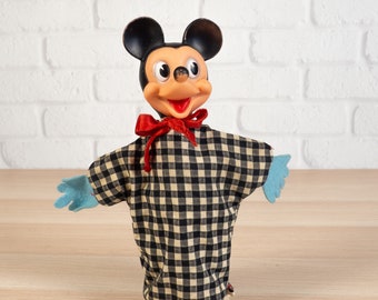 Mickey Mouse Puppet | Etsy
