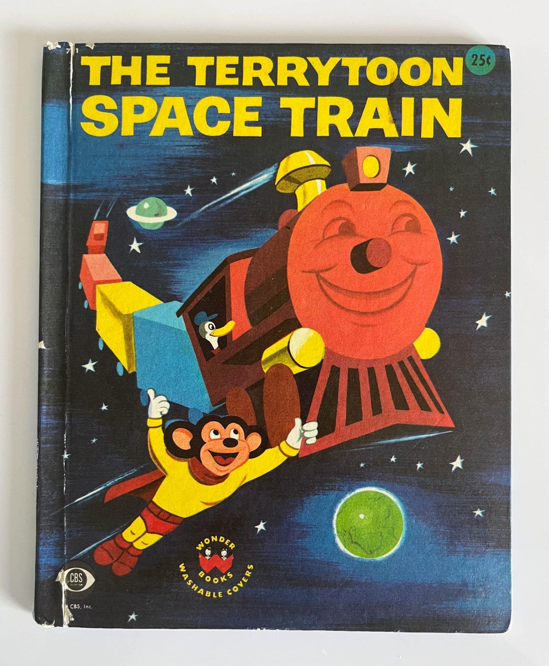 The Terrytoon Space Train Wonder Book, 1958 Children's Book Illustrated ...