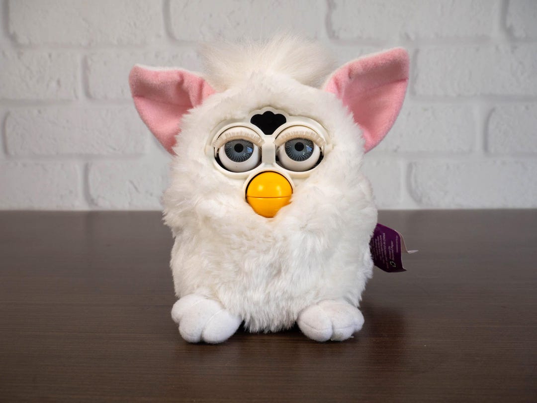 Original 1998 Snowball FURBY Toy Model No. 70-800 by Tiger Electronics ...