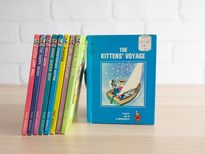 Vintage 60s Tiny Elf Library Childrens Picture Books U-PICK - Etsy