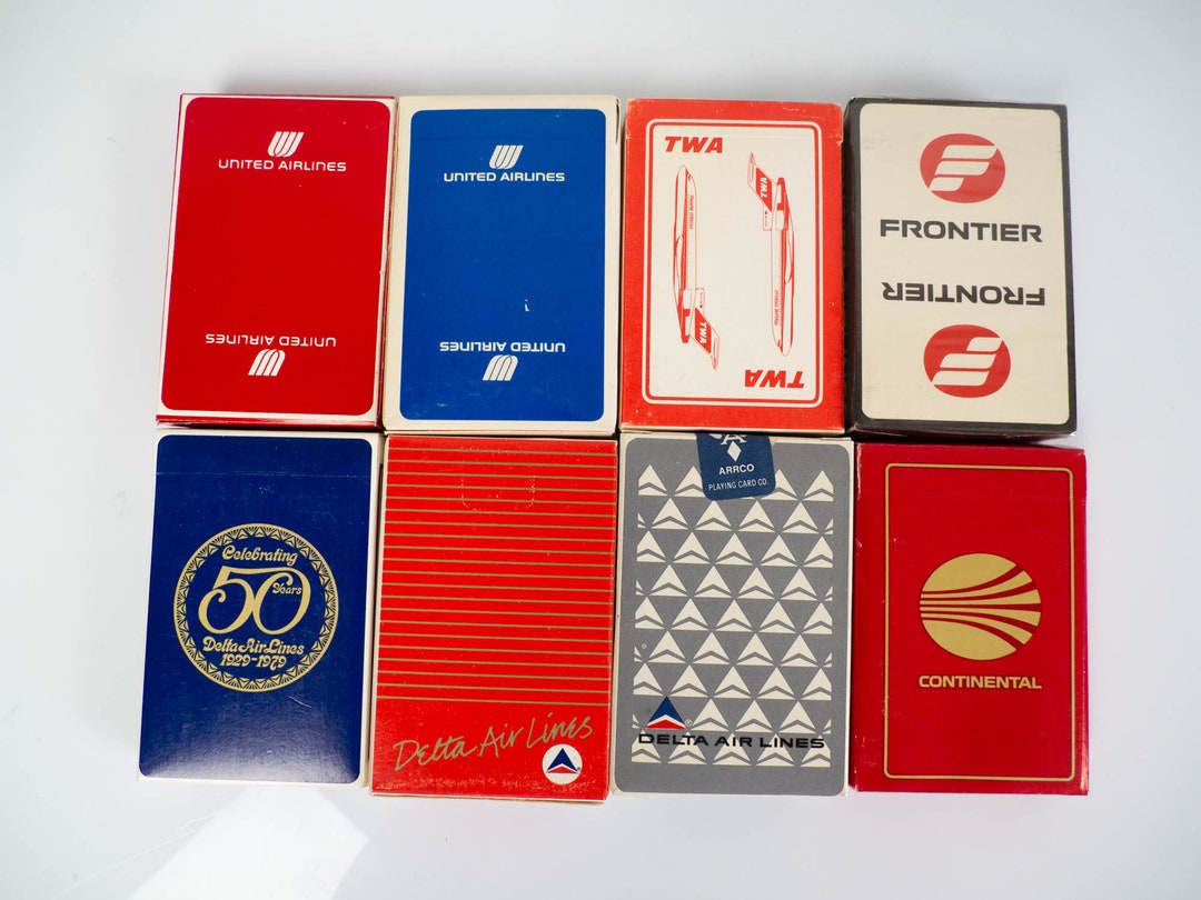 Vintage Airline Playing Cards - Sealed Decks - YOU PICK - Etsy