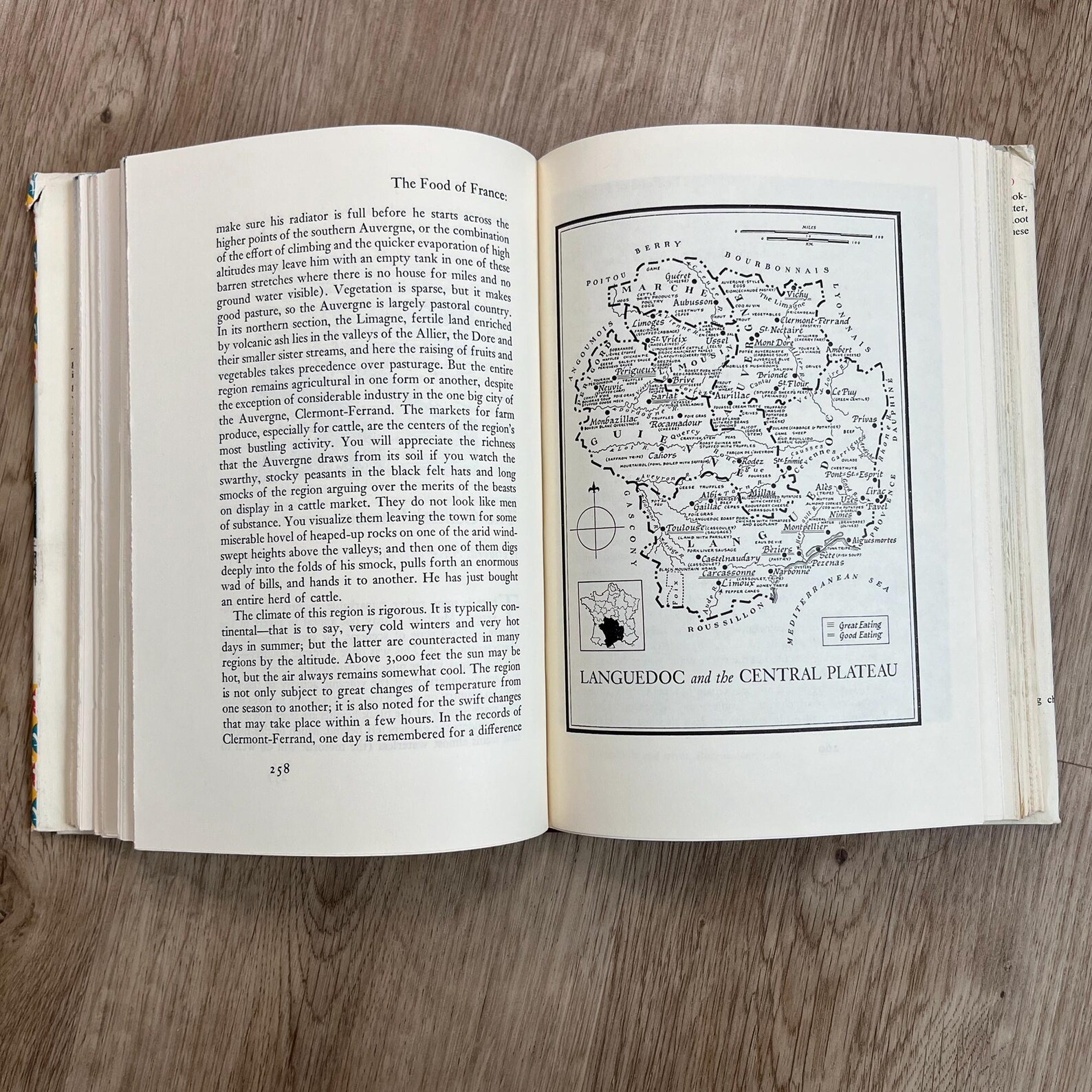The Food of France by Waverley Root, Mid Century Epicure Tour Travel ...