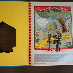 Peter Rabbit the Magician 1942 Vintage Children's Magic Show Activity ...