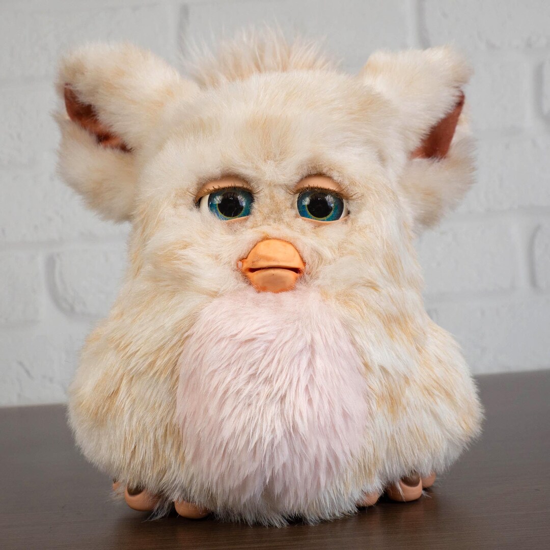 Vintage Furby, Caramel Syrup Emoto-tronic Furby Interactive Toy Model ...