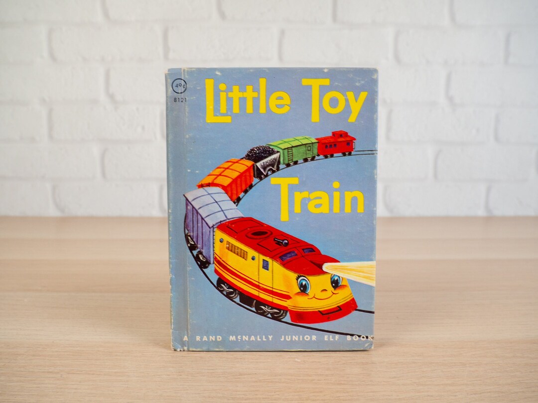 Little Toy Train Junior Elf Book by Catherine Stahlmann, 1965 Vintage ...