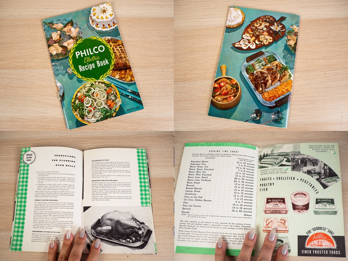 Vintage 1950s Promotional Cookbooks *YOU PICK* Advertising Ephemera - Etsy