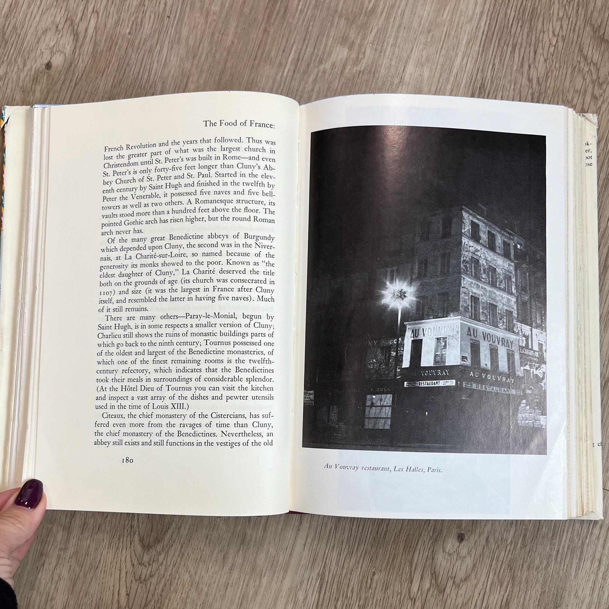 The Food of France by Waverley Root, Mid Century Epicure Tour Travel ...