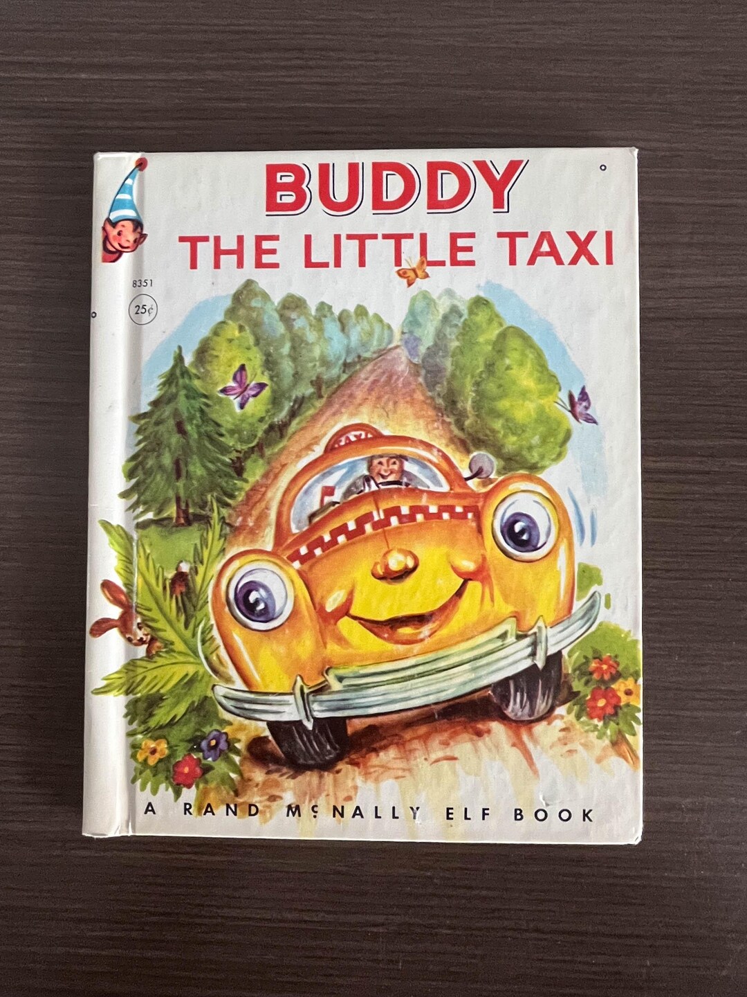 Buddy the Little Taxi Rand Mcnally Elf Book by Alf Evers, 1951 Vintage Children's Book - Etsy
