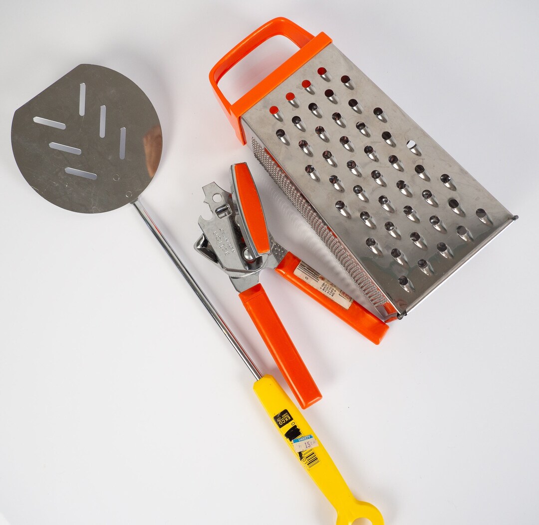 Vintage 80s Colorful Retro Kitchen Tools, Gadgets, Utensils - Etsy