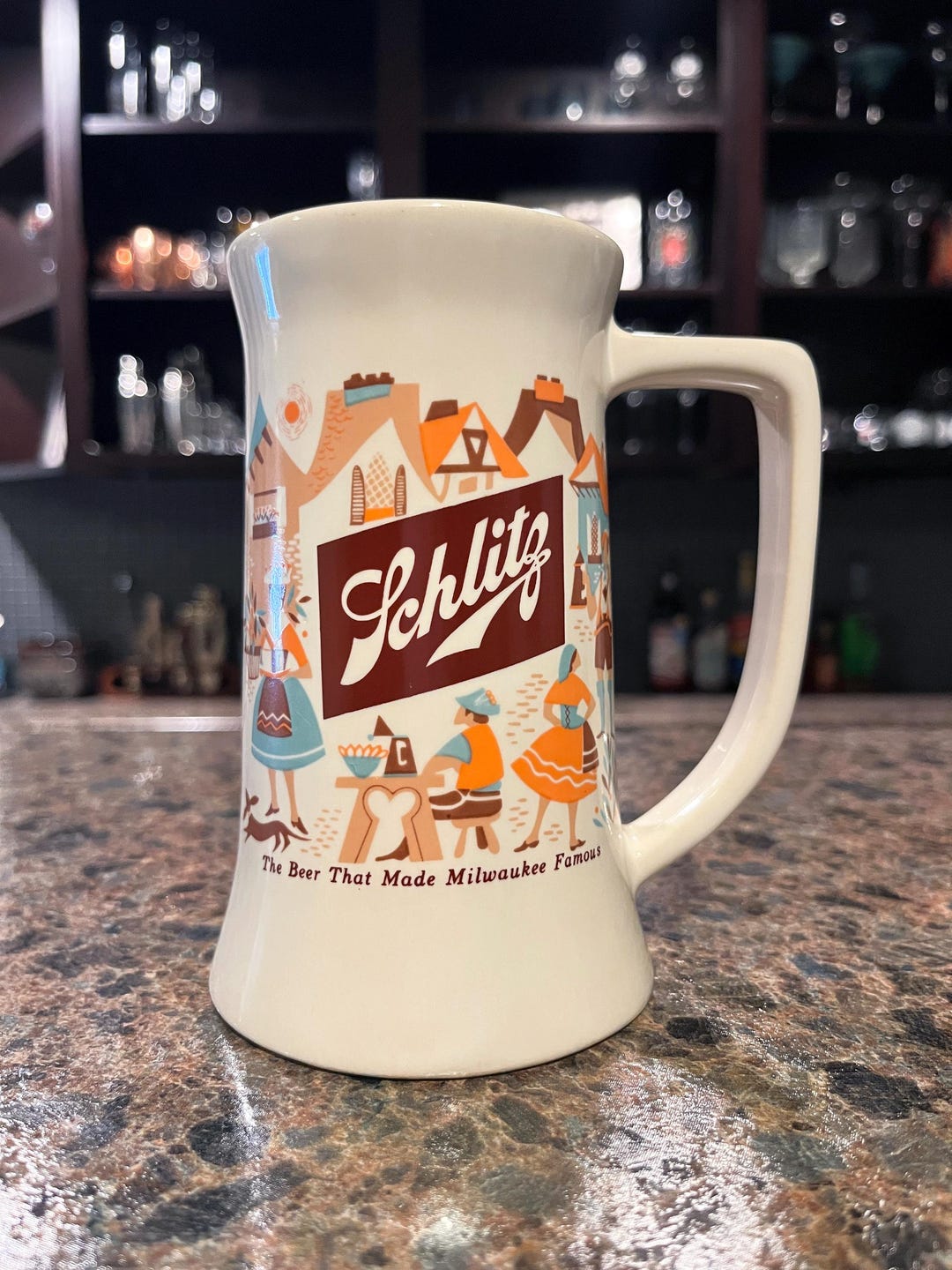 Vintage Schlitz Beer Mug Stein Etsy