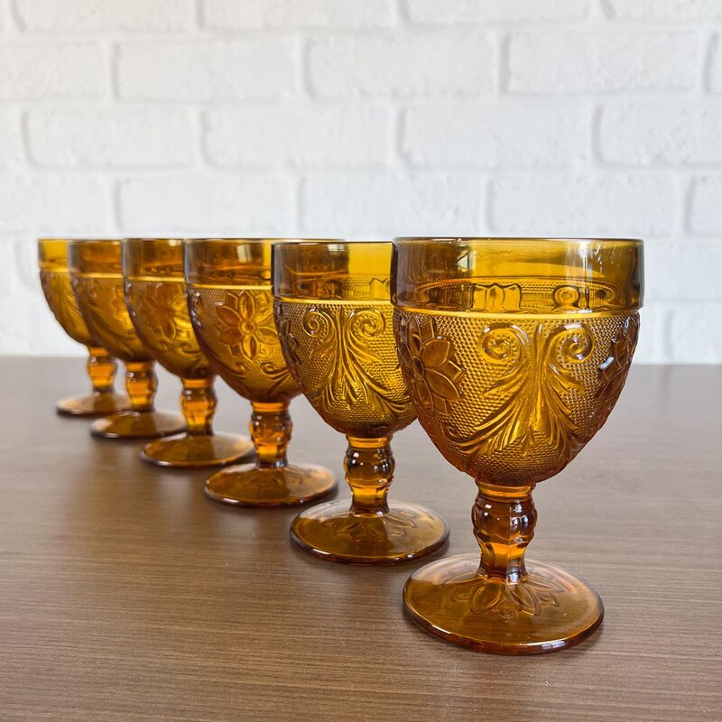 Colored Glassware - Etsy