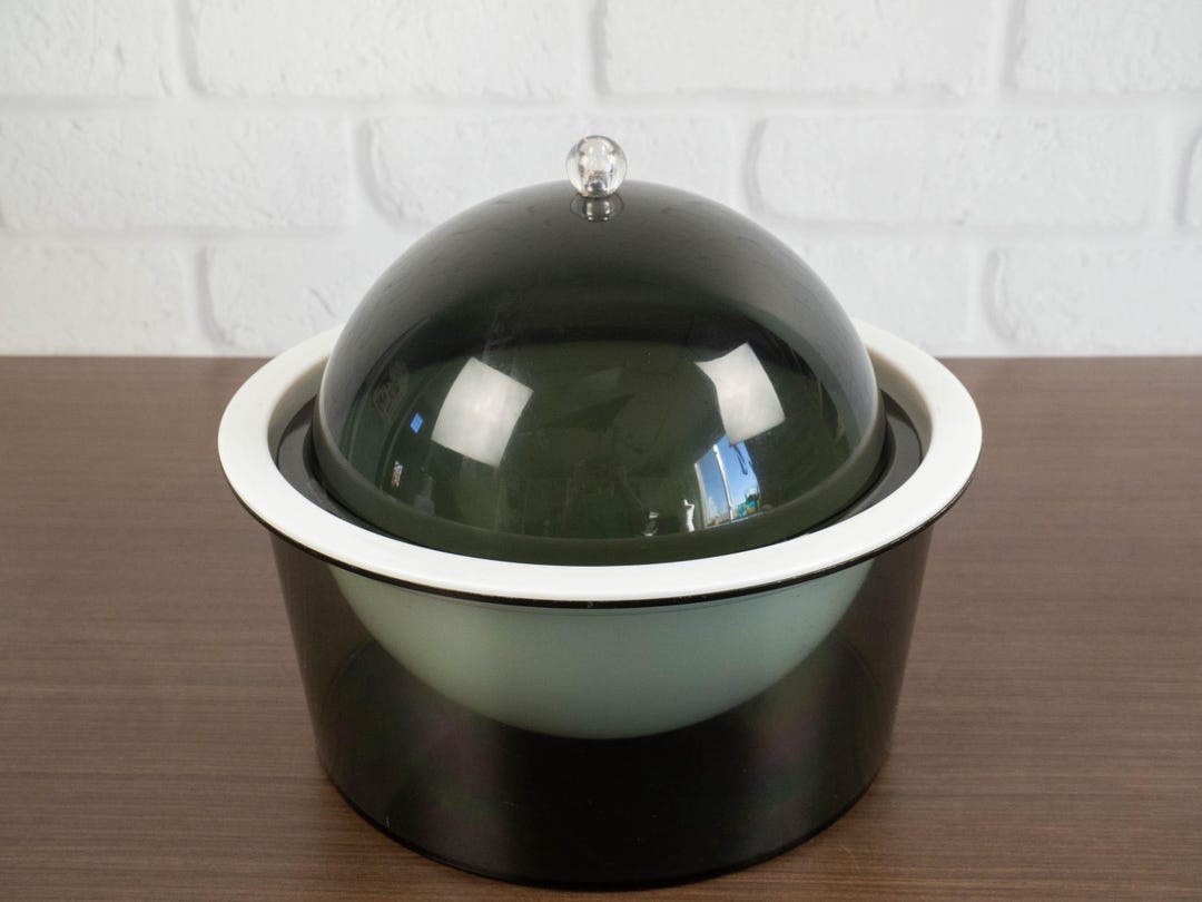 Tasty Temp Smoked Lucite Thermal Food Server Hot/cold Buffet Dish ...