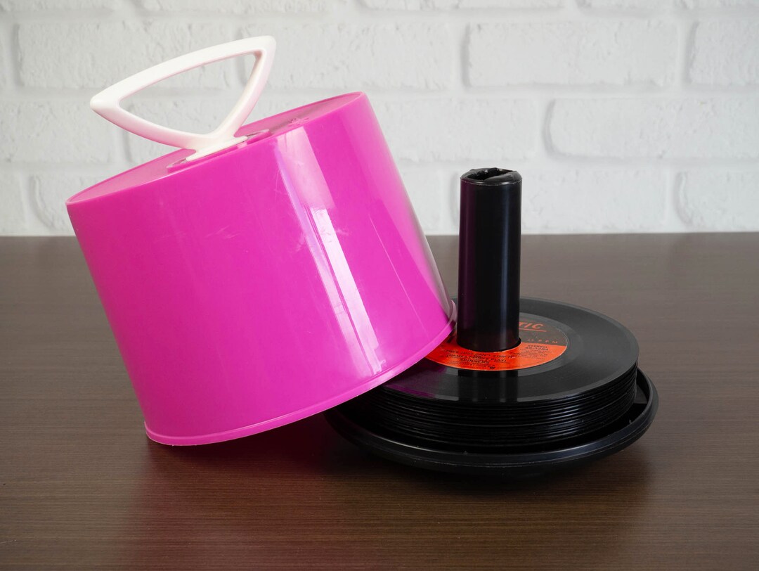 Pink Disk Go Case 45 RPM Record Storage Travel Case - Etsy