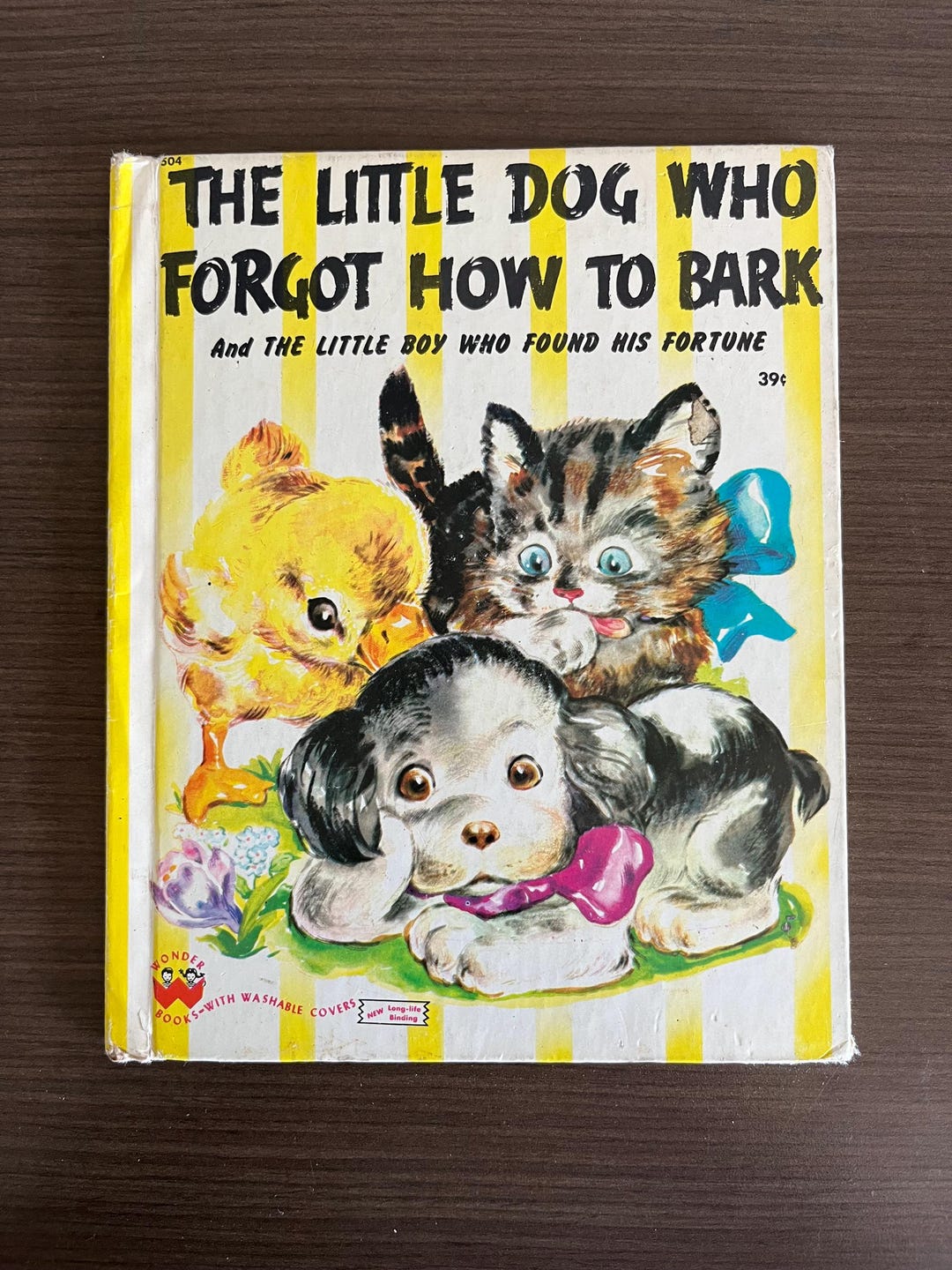 The Little Dog Who Forgot How to Bark Wonder Book, 1946 Children's ...