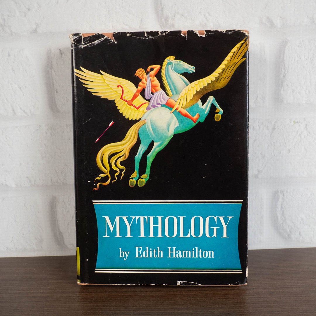 Mythology by Edith Hamilton Vintage Hard Cover Book - Etsy