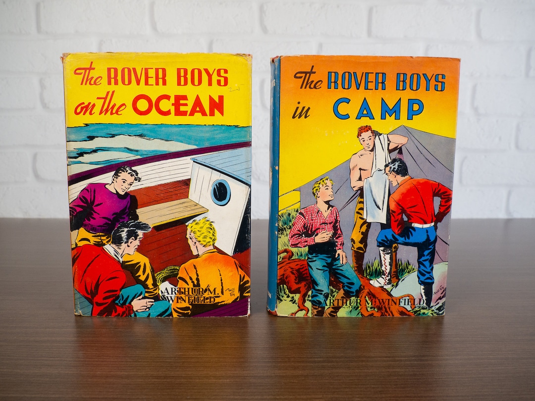 The Rover Boys on the Ocean in Camp Vintage 40s Hard Cover Books - Etsy
