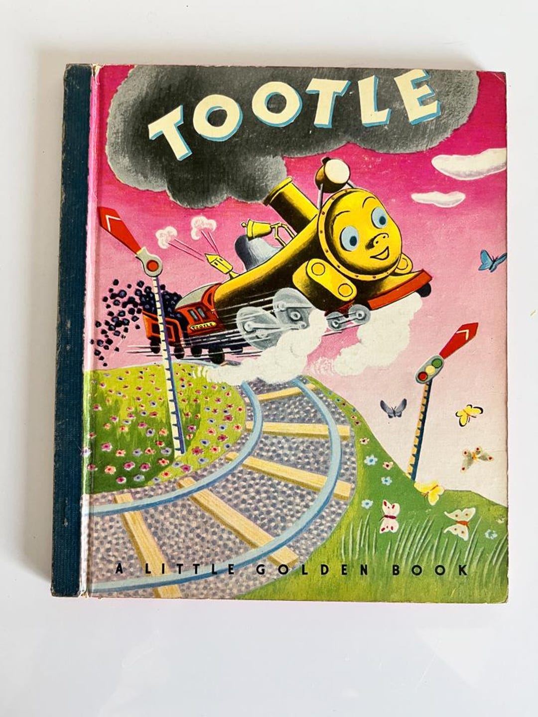 1947 Original TOOTLE Little Golden Book #21 / Gertrude Crampton, Tibor ...