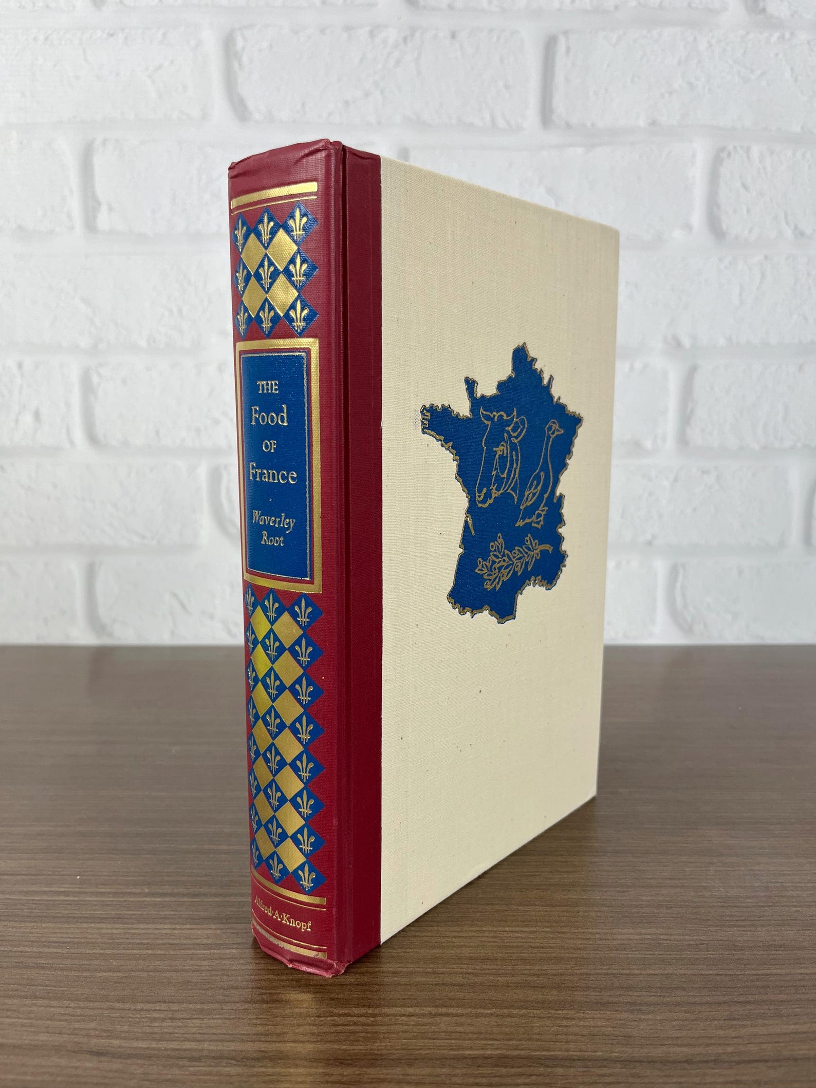 The Food of France by Waverley Root, Mid Century Epicure Tour Travel ...