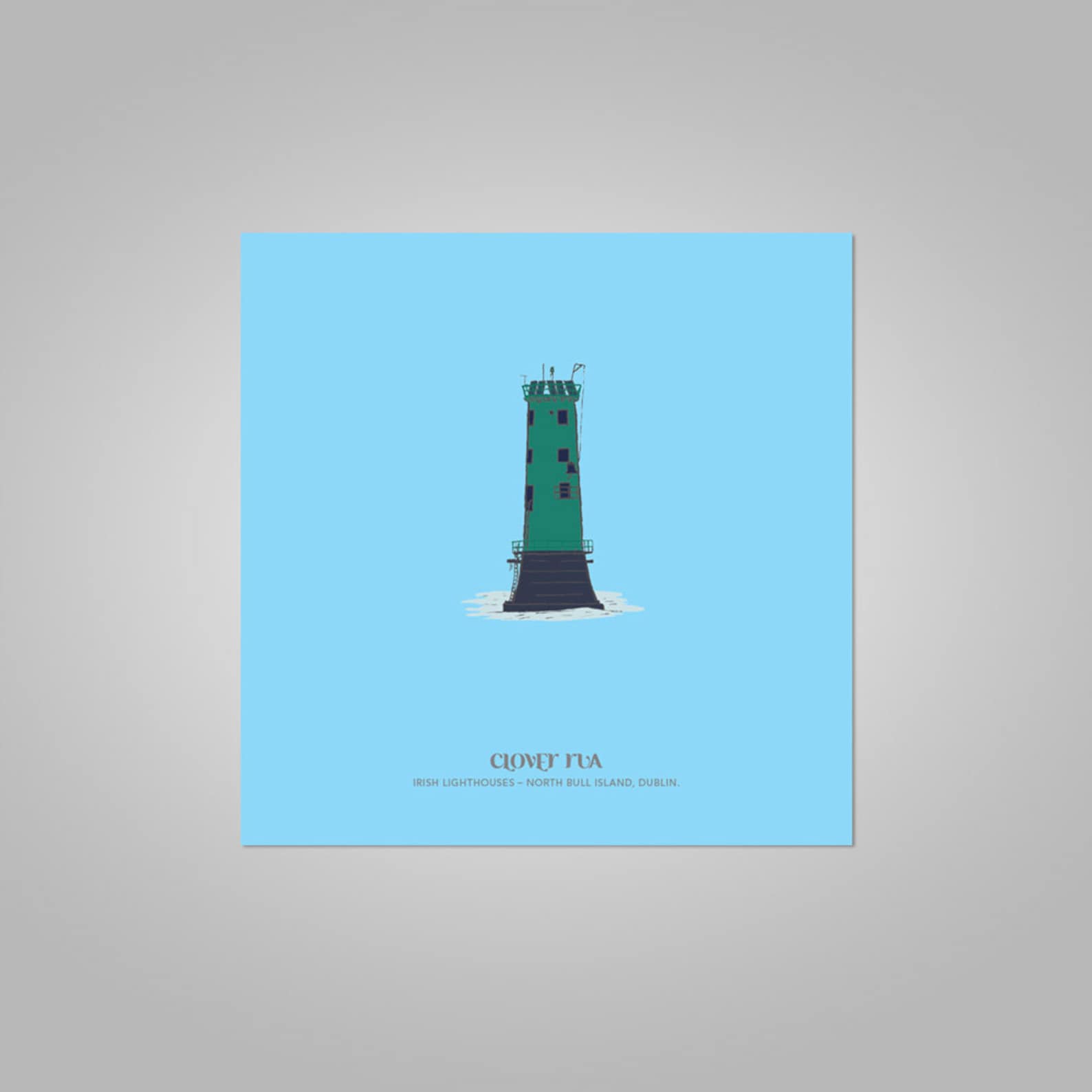Irish Lighthouse Print - North Bull Island, Dublin. - Etsy