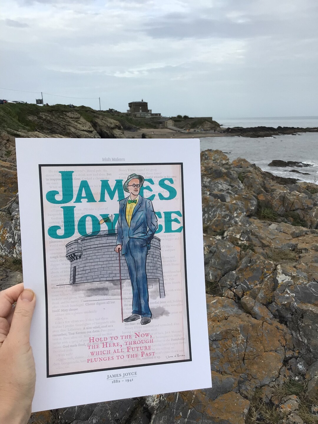 James Joyce Print - Etsy