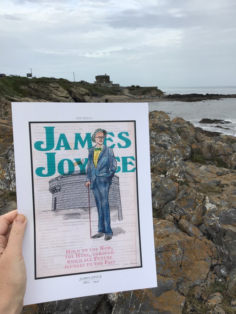 James Joyce Print - Etsy