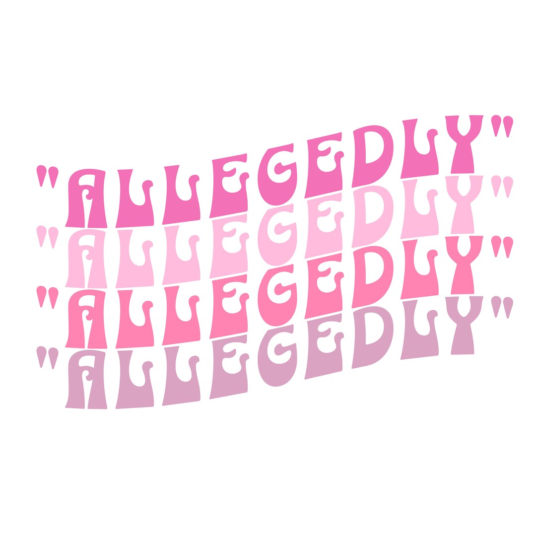 Allegedly SVG Cut File - Law Student Lawyer Attorney or True Crime ...