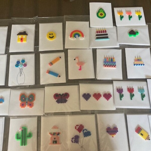 Graduation Card Perler Bead - Etsy