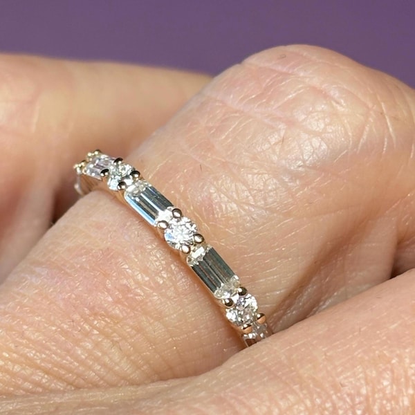 Dot Dash Ring - Etsy