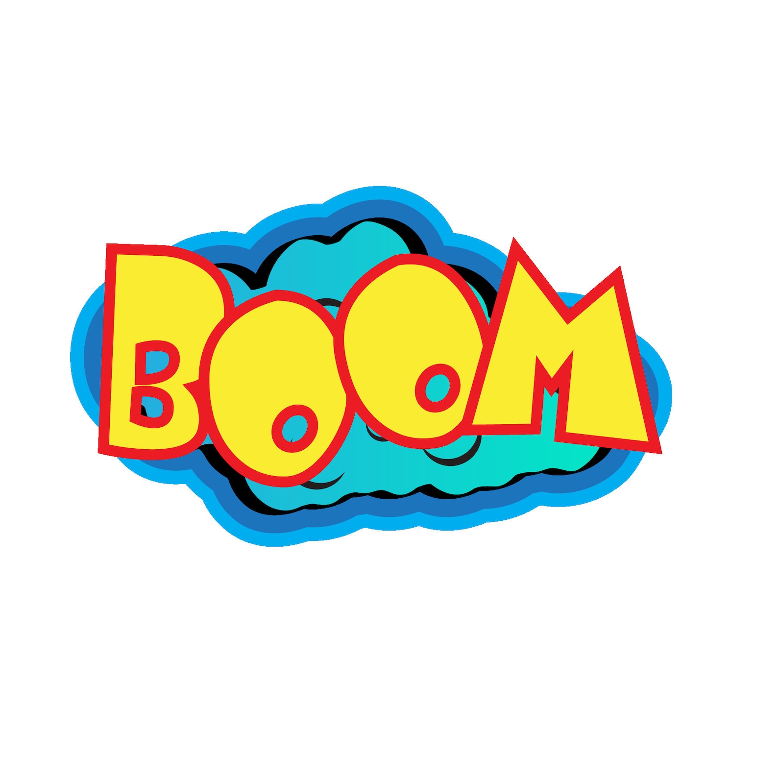 Action Signs Digital Clipart Instant Download Action Sign Clipart POW ...
