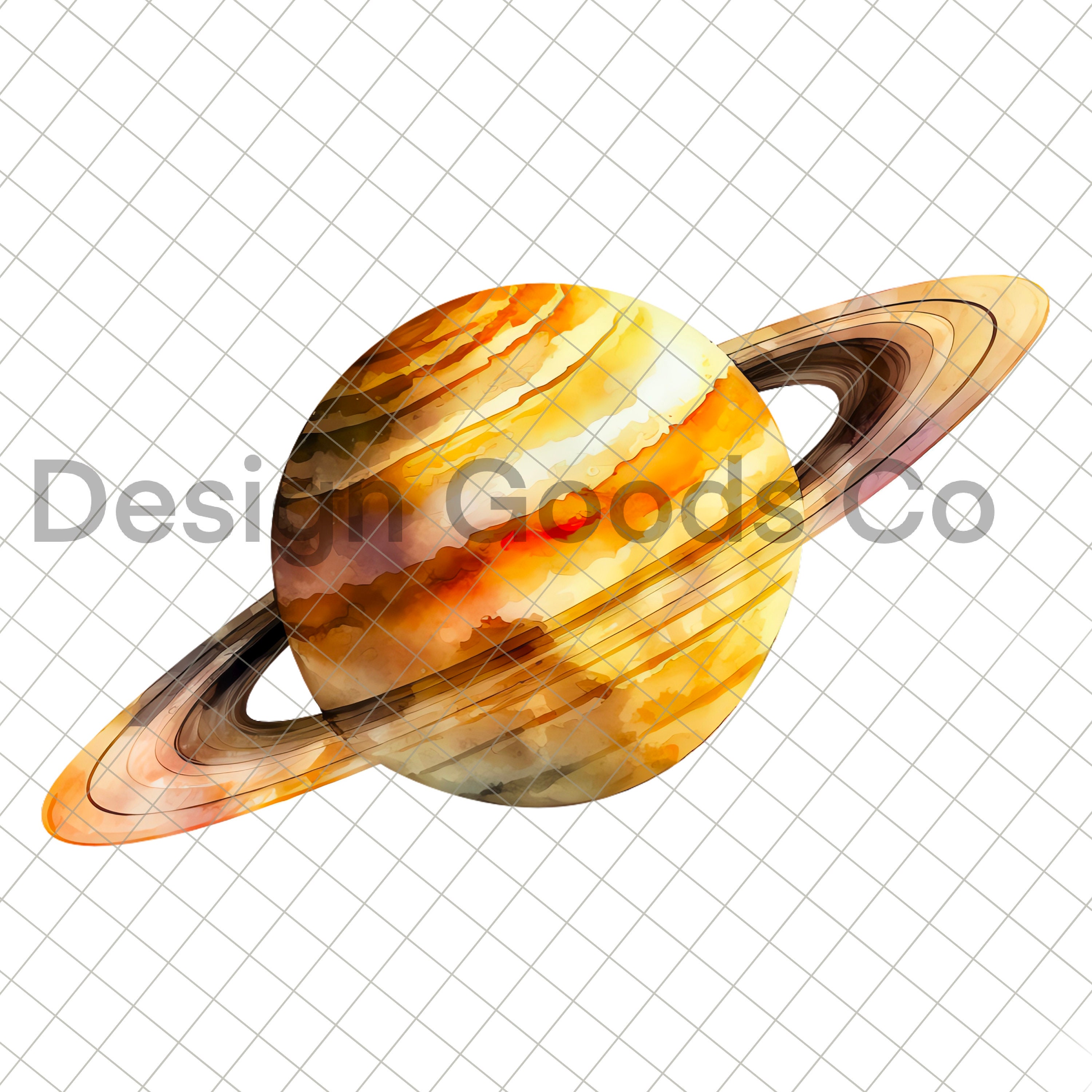 Watercolor Solar System Clipart Bundle, Planets Clipart, Solar System ...