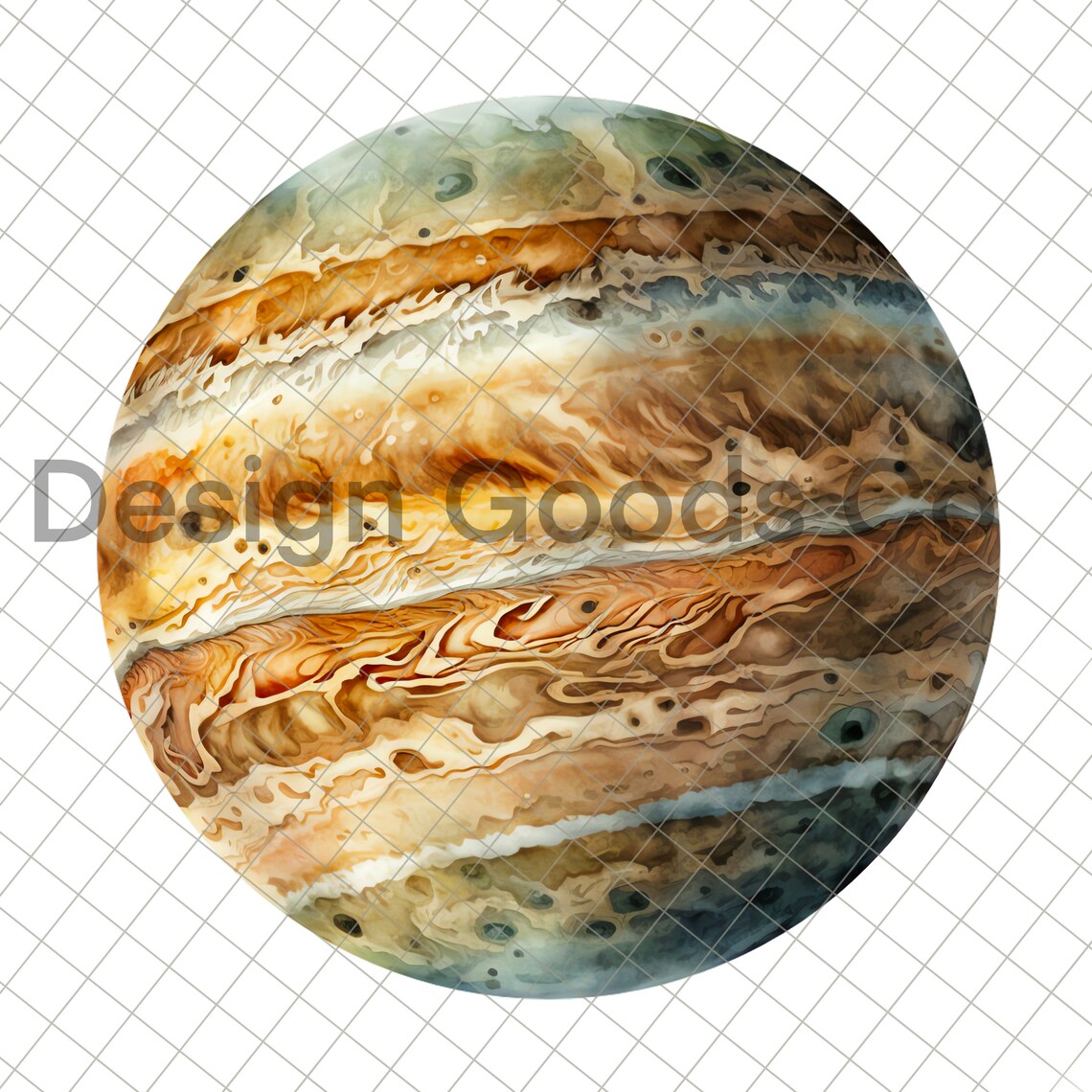 Watercolor Solar System Clipart Bundle, Planets Clipart, Solar System ...