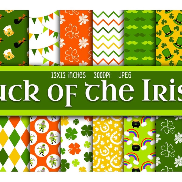 Irish Digital Paper - Etsy