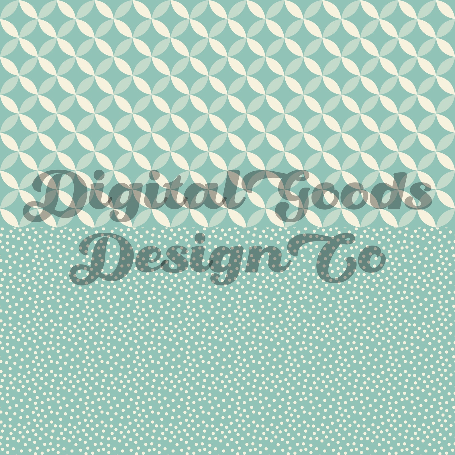 Retro Colors Instant Digital Download Paper Bundle, Printable Paper ...