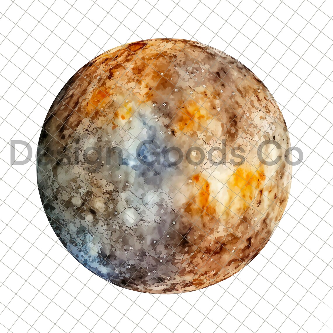 Watercolor Solar System Clipart Bundle, Planets Clipart, Solar System ...