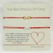 Red String of Fate Bracelets, Infinity Bracelets, Couple Bracelets ...
