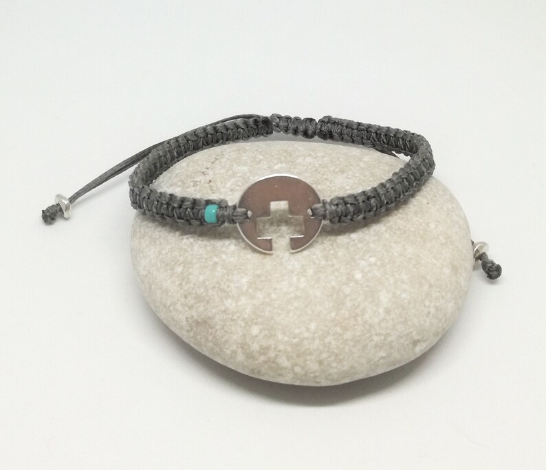 Modern Cross Matching Couple Bracelets, Macrame Friendship Bracelets - Etsy